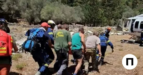 Χανιά: Νεκρός Ελληνας τουρίστας στο Φαράγγι της Σαμαριάς - PATRIS.GR