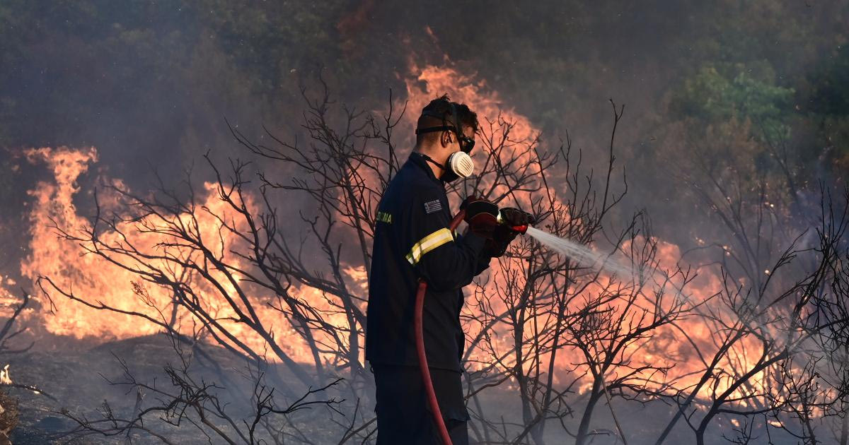 Τα πύρινα μέτωπα μέσα από τα δορυφορικά «μάτια» του Copernicus - PATRIS.GR
