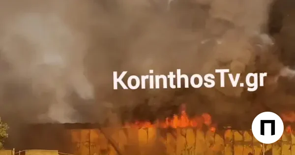 Φωτιά τώρα στην Κόρινθο - Μήνυμα του 112 στους κατοίκους - PATRIS.GR