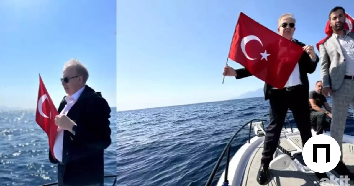 Τούρκος απόστρατος ανέβασε την τουρκική σημαία στη νήσο Ζουράφα - PATRIS.GR