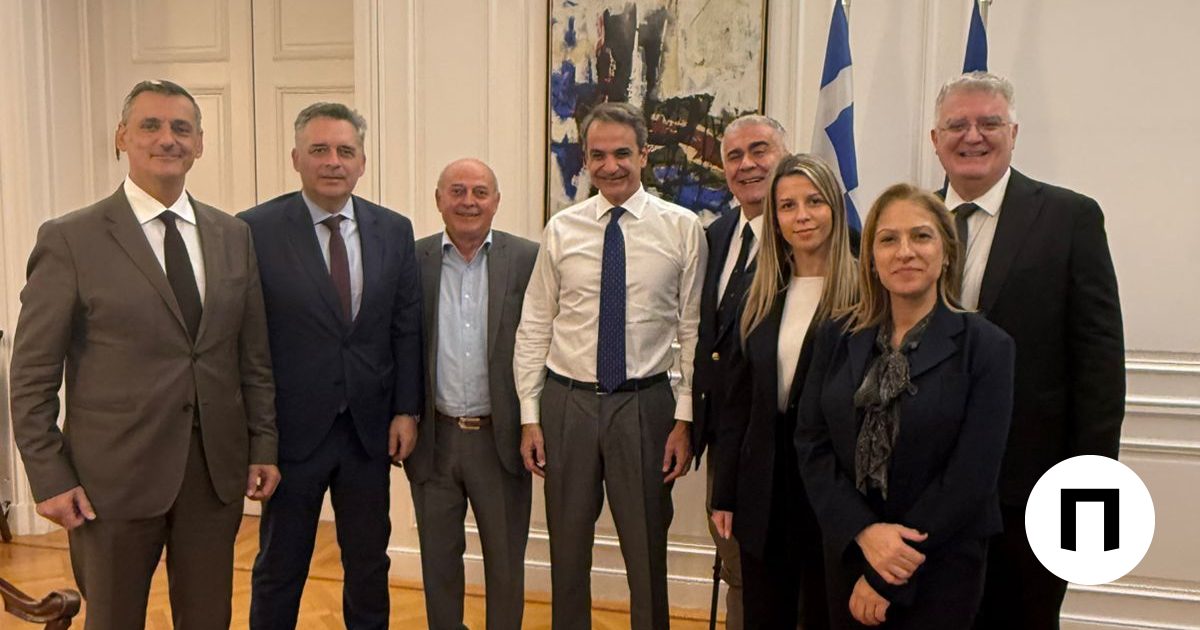 Στο Μέγαρο Μαξίμου η Μαρία Κοζυράκη - PATRIS.GR