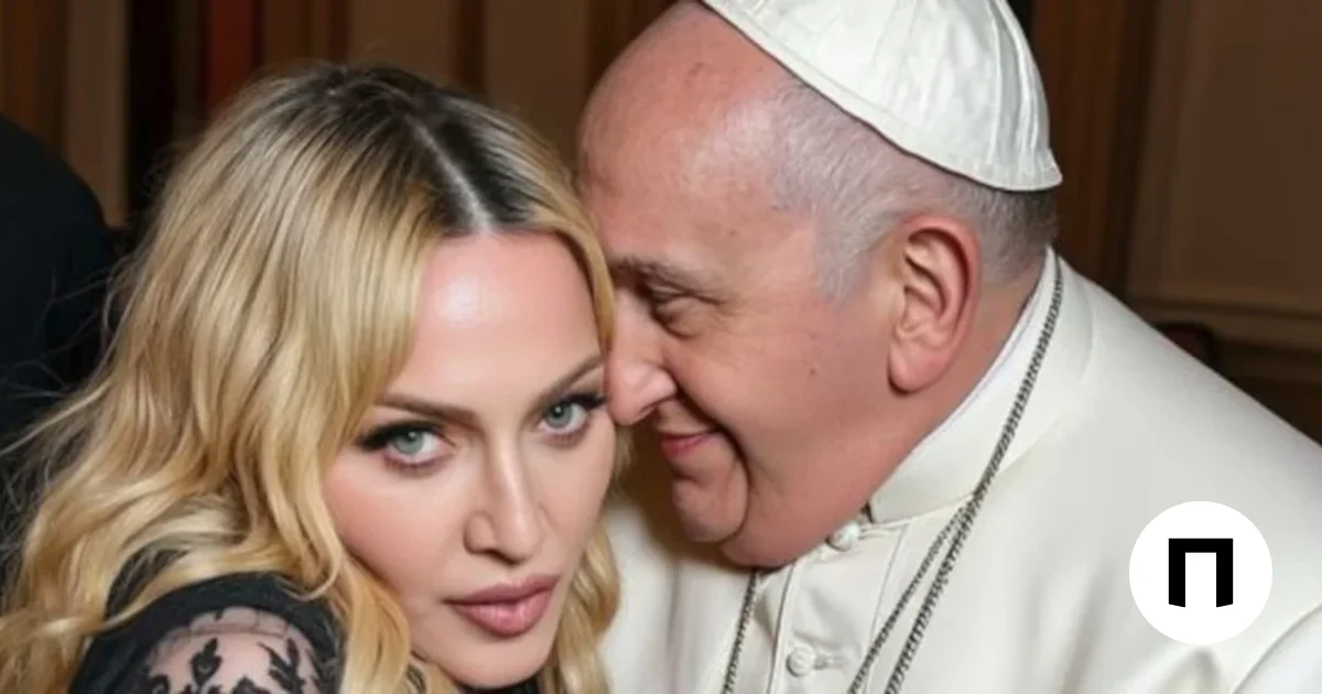 Σάλος στα social media με την Μαντόνα – Έφτιαξε AI φωτογραφίες όπου είναι αγκαλιά με τον Πάπα ...