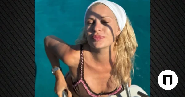 H "απόδραση" της Ελένης Μενεγάκη στους Παξούς - PATRIS.GR