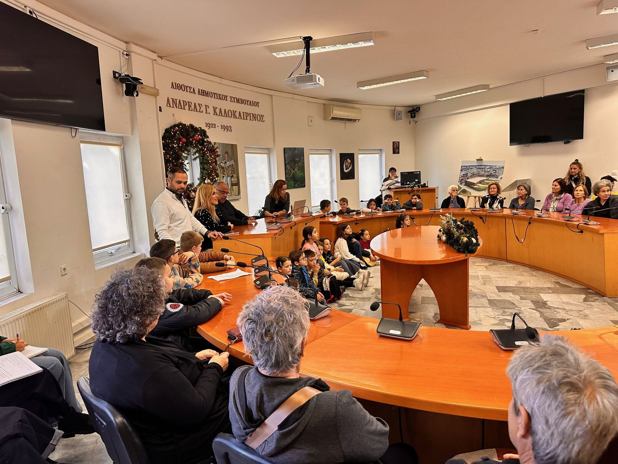 «Ενεργοί Πολίτες» μαθητές του 2ου & 3ου Δημοτικού Σχολείου Γαζίου σε ...