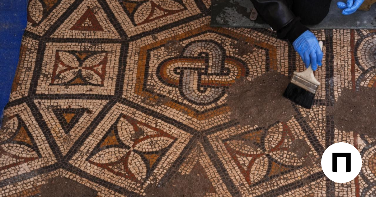 Ανακαλύφθηκε εντυπωσιακό ψηφιδωτό μωσαϊκό σε αρχαία πόλη - PATRIS.GR
